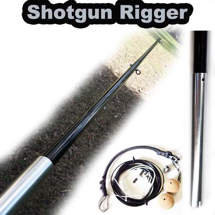 Shotgun Rigger / Centre Rigger 3.5m Complete Tagline Kit - Escapin Tackle